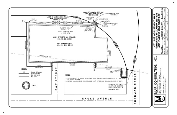Lot Line Adjustments | Muir Consulting, Inc.